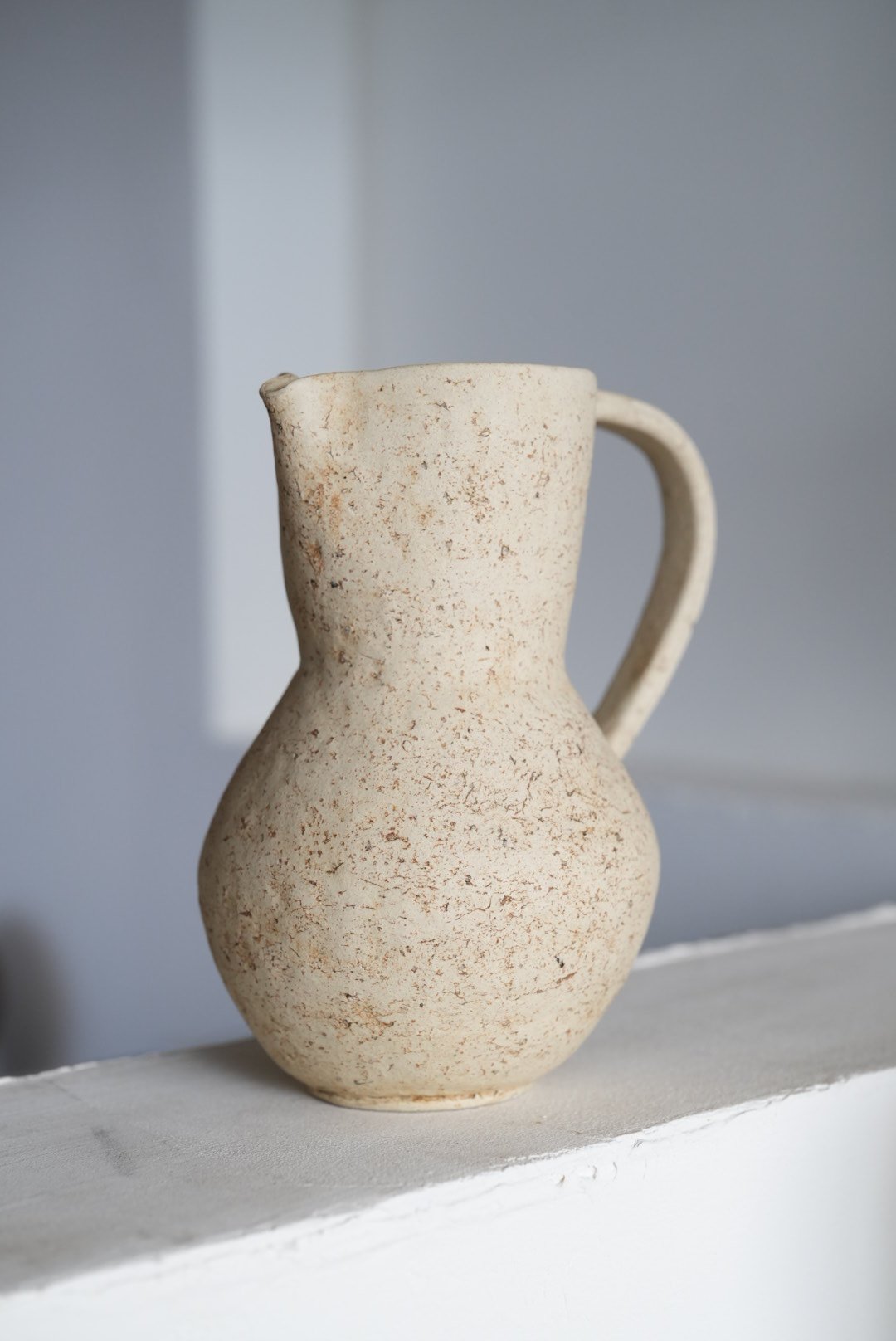 加彩ピッチャー型花入 / 内田京子 | gallery yaichi