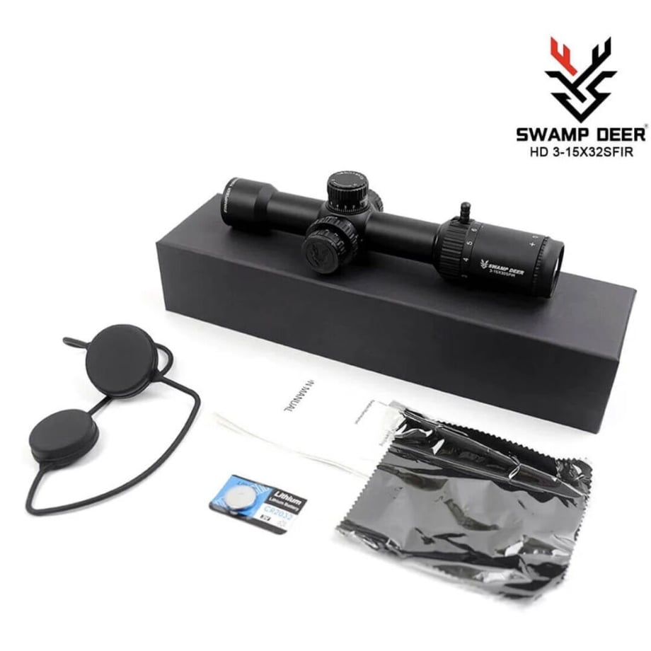 【予約注文受付中】SWAMP DEER OPTICS HD 3-15X32mm SFIR ライ...
