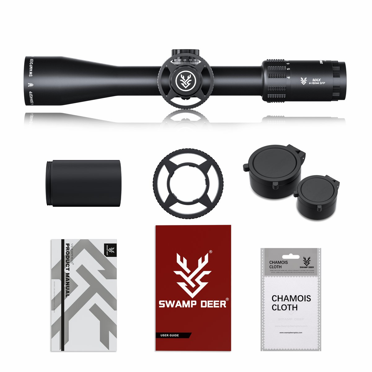 SWAMP DEER OPTICS HD MAX 4-16X44mm SFP ライフルスコープ...