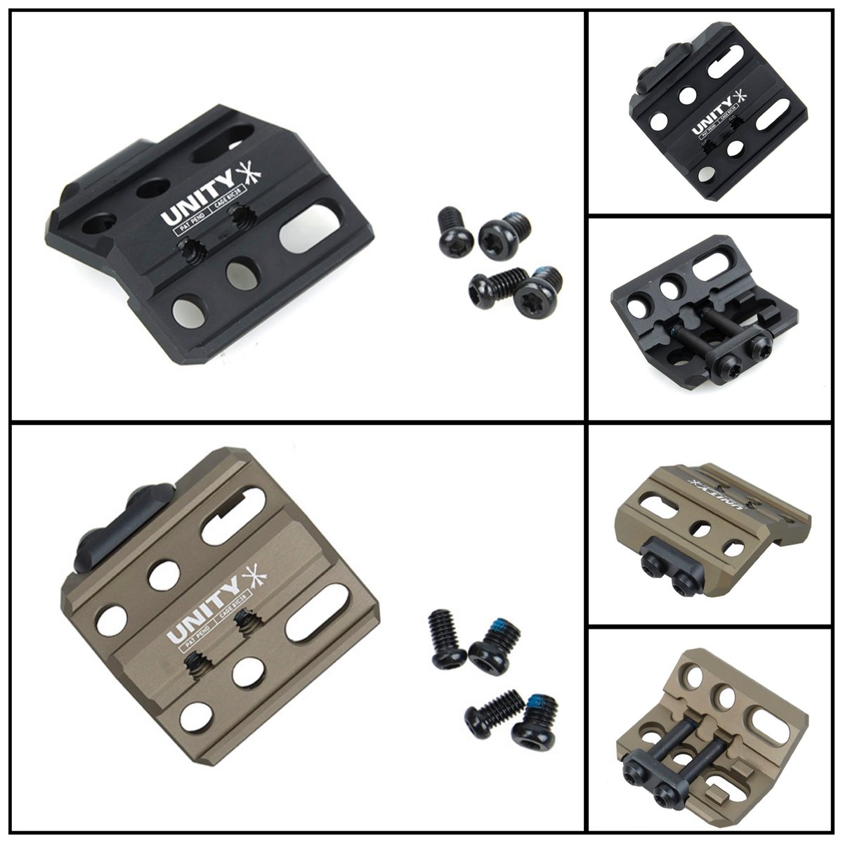 UNITY TACTICAL FUSION Micro Hub 2.0 タイプ マウント