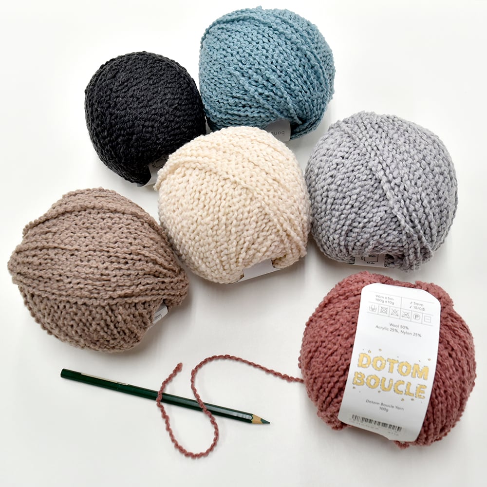 ドトムブークレ DOTOM BOUCLE | BANULSTORY | WISTERIA 手作...