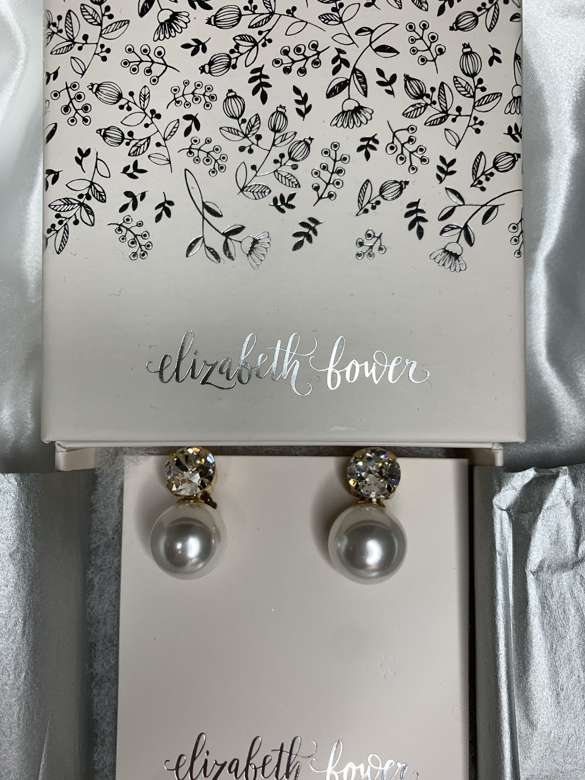 レンタルご予約分】Elizabeth Bower Duet Stud(シルバー レンタルご予約分】Elizabeth Bower Duet Stud(シルバー