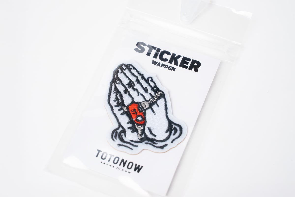 Wappen Sticker / White | totonow shop