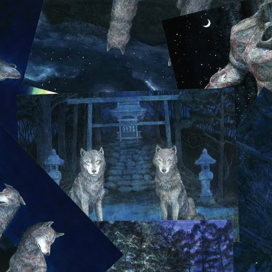 Wolfship Design「蒼い夜の狼たち」シーンカードセット（7枚） | たばやま観光推進機構