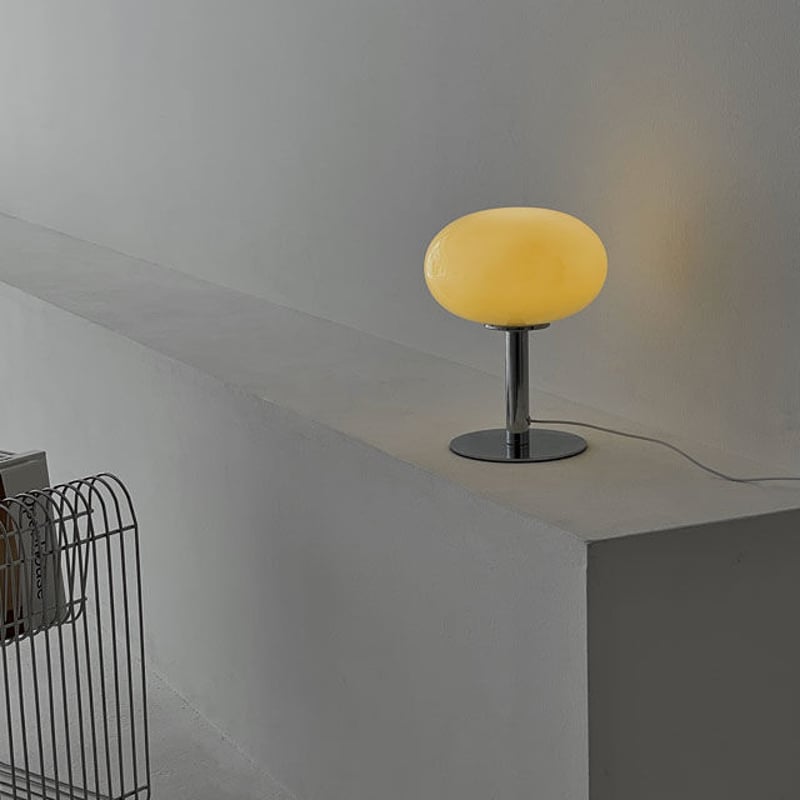 light-03211 USB ellipse ガラスシェード テーブルランプ LED | A light-03211 USB ellipse ガラスシェード テーブルランプ LED | A