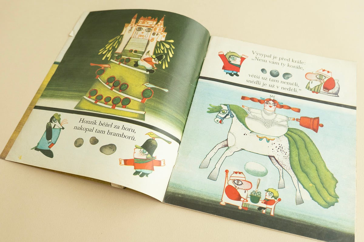 チェコスロバキアの子ども向け雑誌「SLUNICKO」1981年 | SYSLOVBOOKS