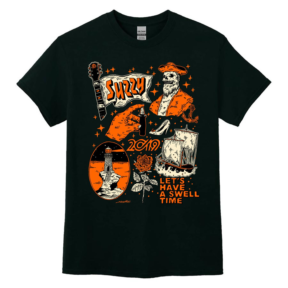SUZZY T-Shirts Black | DIW PRODUCTS