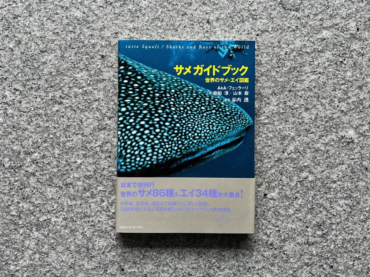 サメガイドブック 世界のサメ・エイ図鑑 | SAKANA BOOKS オンライン