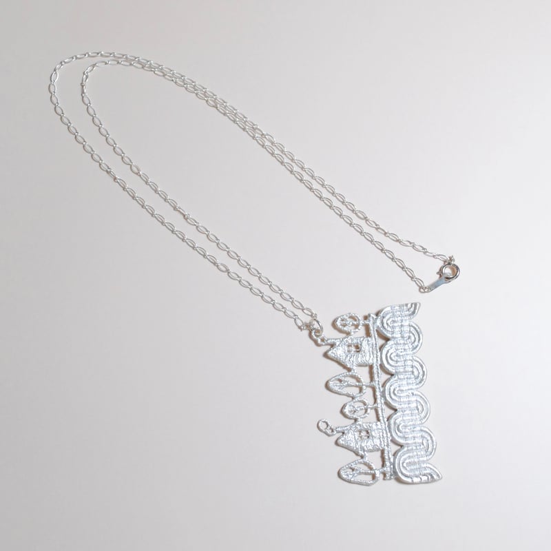 お家ネックレス〈レース風〉 〜silver925〜 | Ketti お家ネックレス〈レース風〉 〜silver925〜 | Ketti