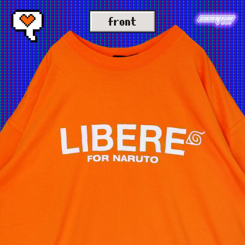 LIBERE for NARUTO Tシャツ | Senpai Store LIBERE for NARUTO Tシャツ | Senpai Store