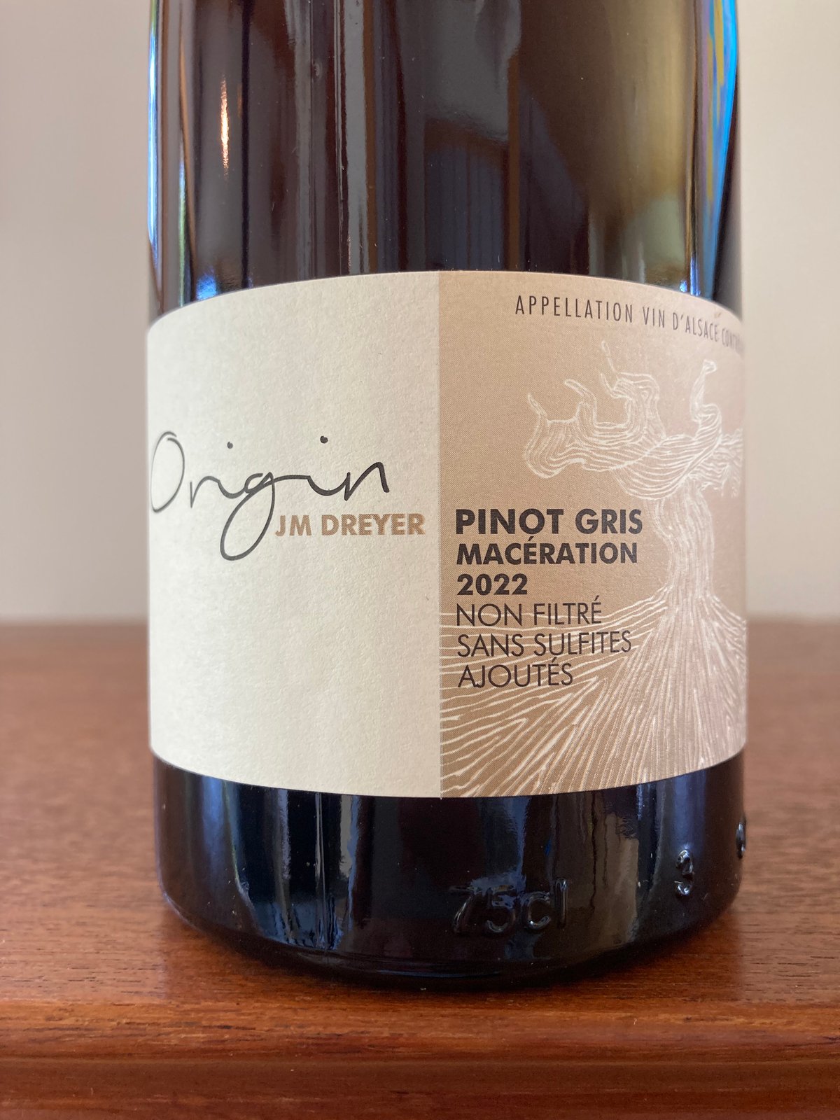 Jean Marc DREYER / Pinot Gris Origin 2022 | m...