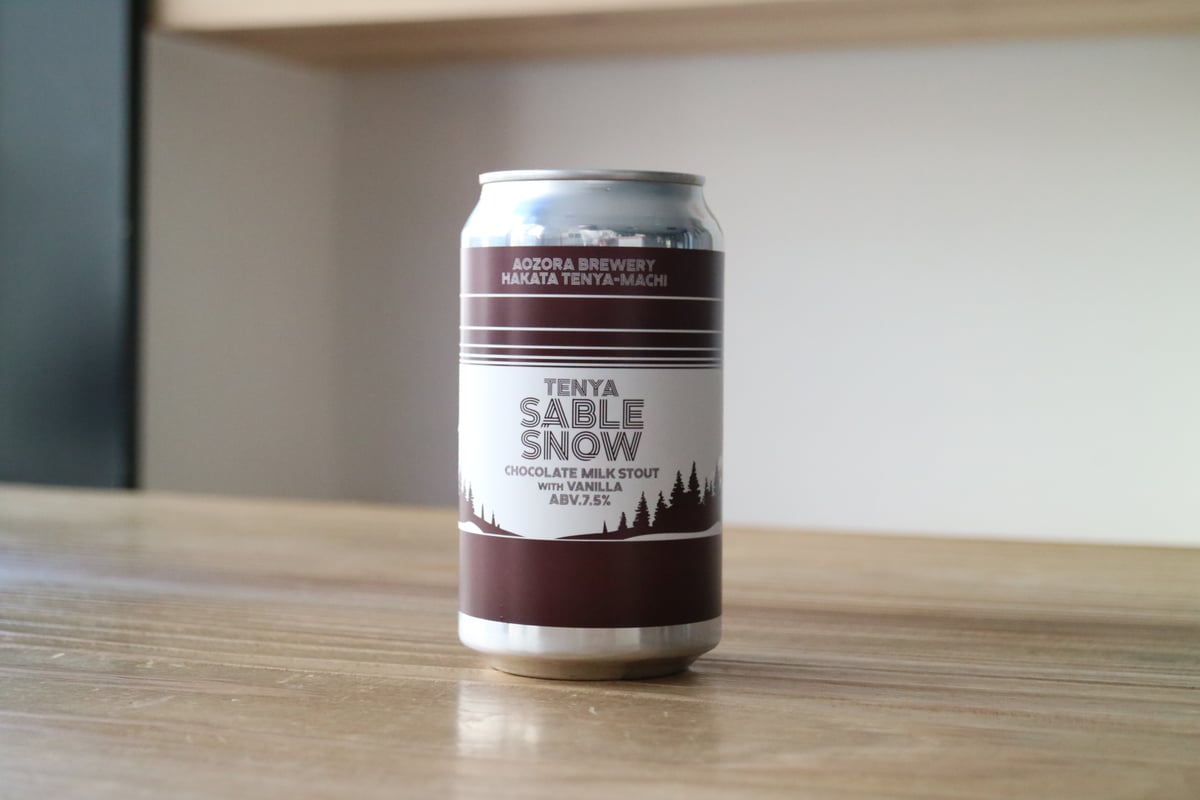 【数量限定】TENYA SABLE SNOW（CHCOLATE MILK STOUT with...