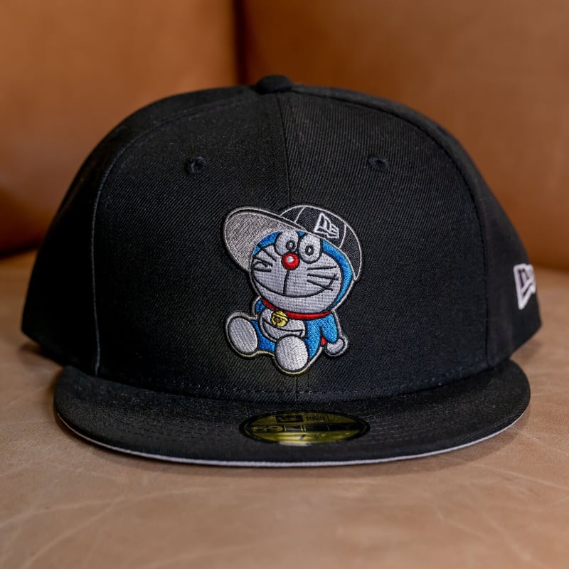 NEW ERA・ニューエラ 59FIFTY ドラえもん キャップ ブラック NEW ERA・ニューエラ 59FIFTY ドラえもん キャップ ブラック