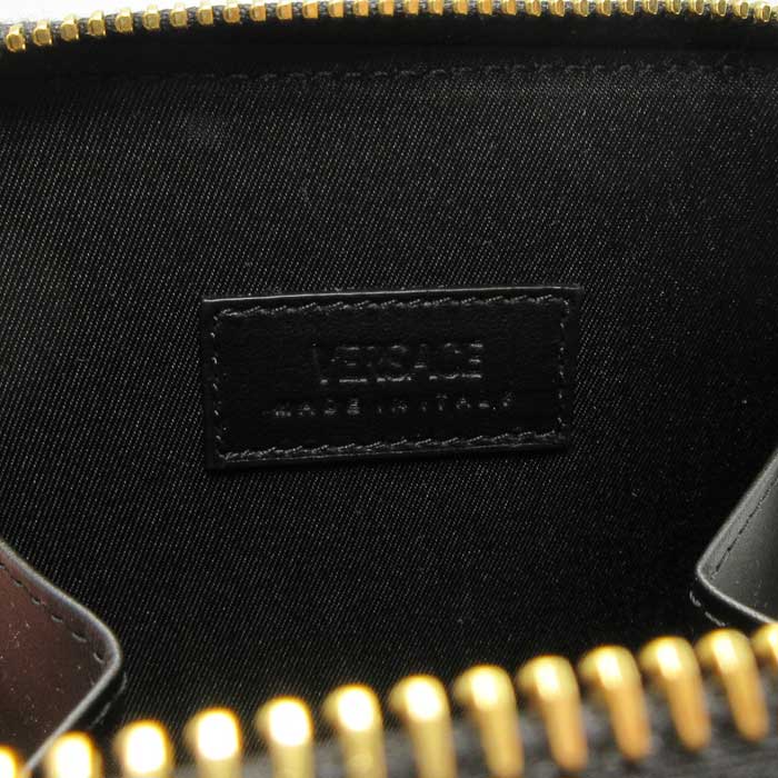 ヴェルサーチェ ショルダーバッグ VERSACE レザー スリム 肩掛け ヴェルサーチェ ショルダーバッグ VERSACE レザー スリム 肩掛け