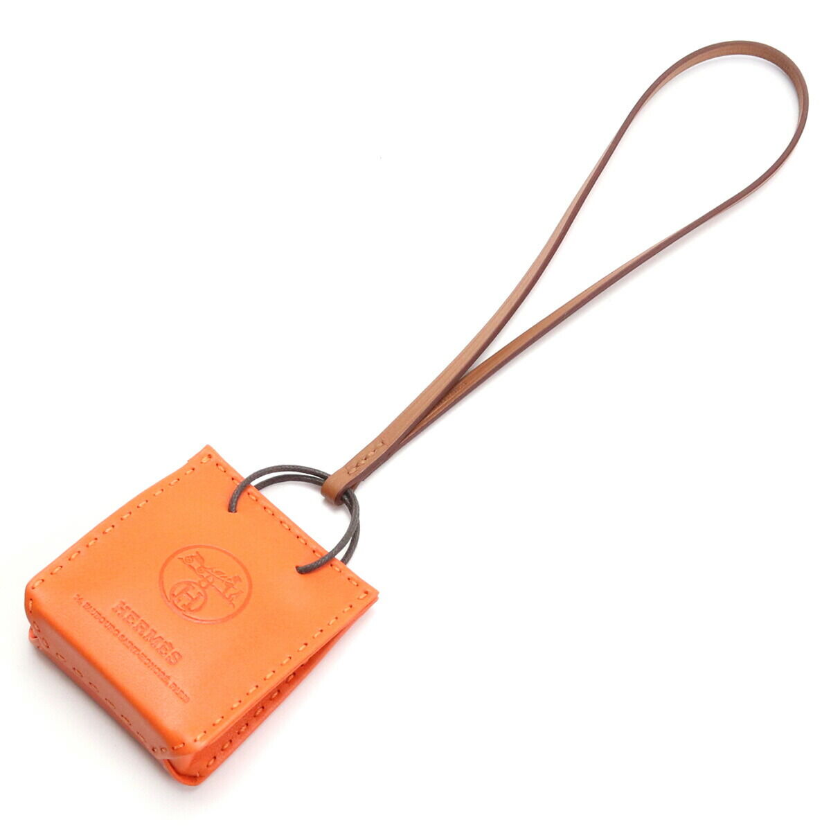エルメス HERMES バッグチャーム サックオランジュ アニューミロ エルメス HERMES バッグチャーム サックオランジュ アニューミロ
