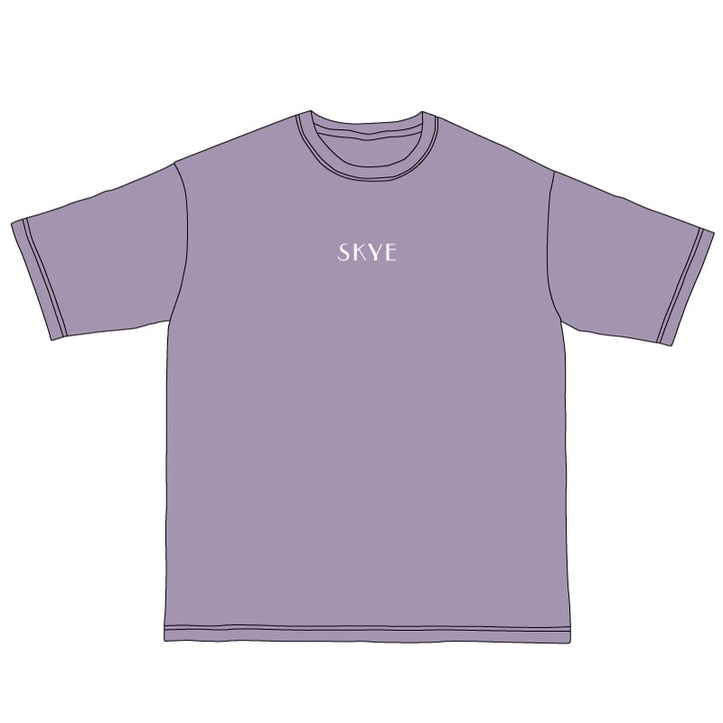 SKYE “Collage” Tシャツ（スモーキーパープル） | SKYE STORE