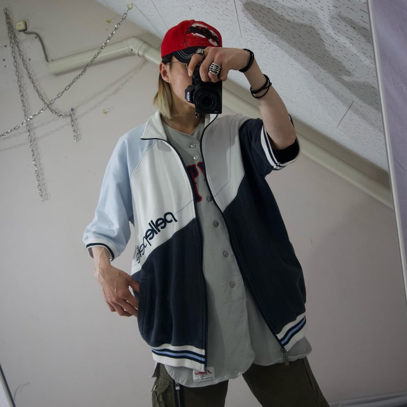 90s~00s Pelle Pelle Short Sleeves Track Jacket 90s~00s Pelle Pelle Short Sleeves Track Jacket