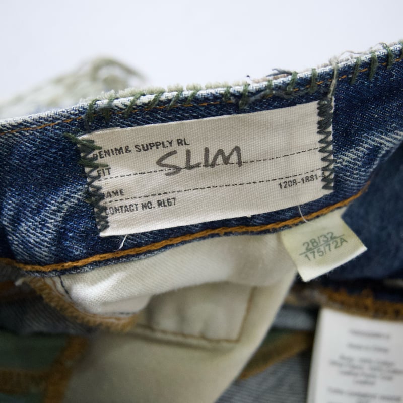 DENIM&SUPPLY RALPH LAUREN Repair&Patchwork Dama DENIM&SUPPLY RALPH LAUREN Repair&Patchwork Dama