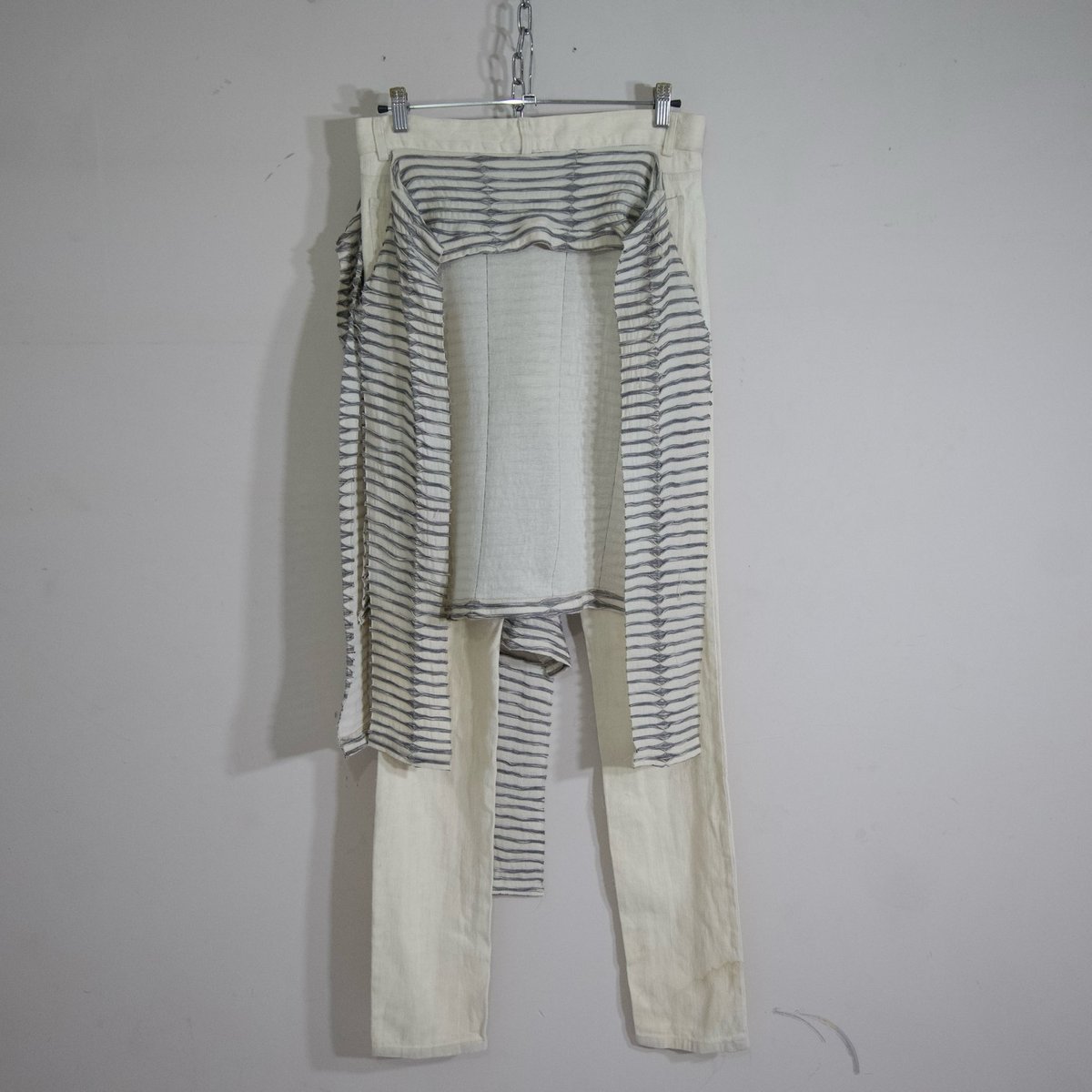 RAF SIMONS 2006ss DockingTee Linen Pants | HOW RAF SIMONS 2006ss DockingTee Linen Pants | HOW