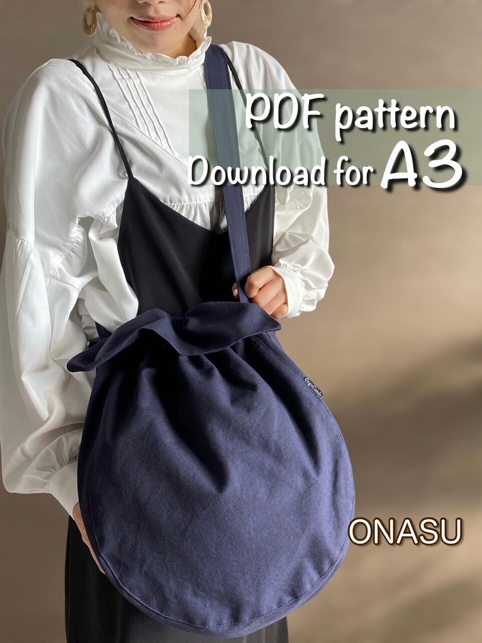 【A3】[Onasu]pdf sewing pattern ※Instructions on ...