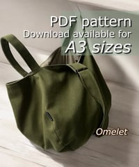 【A3】[Chibimochikinchaku]pdf sewing pattern ※Ins...