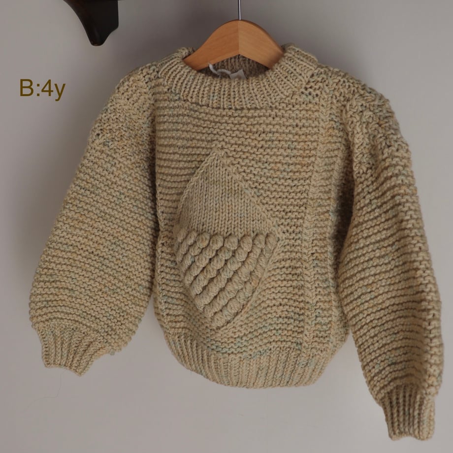 ︎nermie限定 ★再入荷《ニット》Diamond Alan Sweater 【NERM...