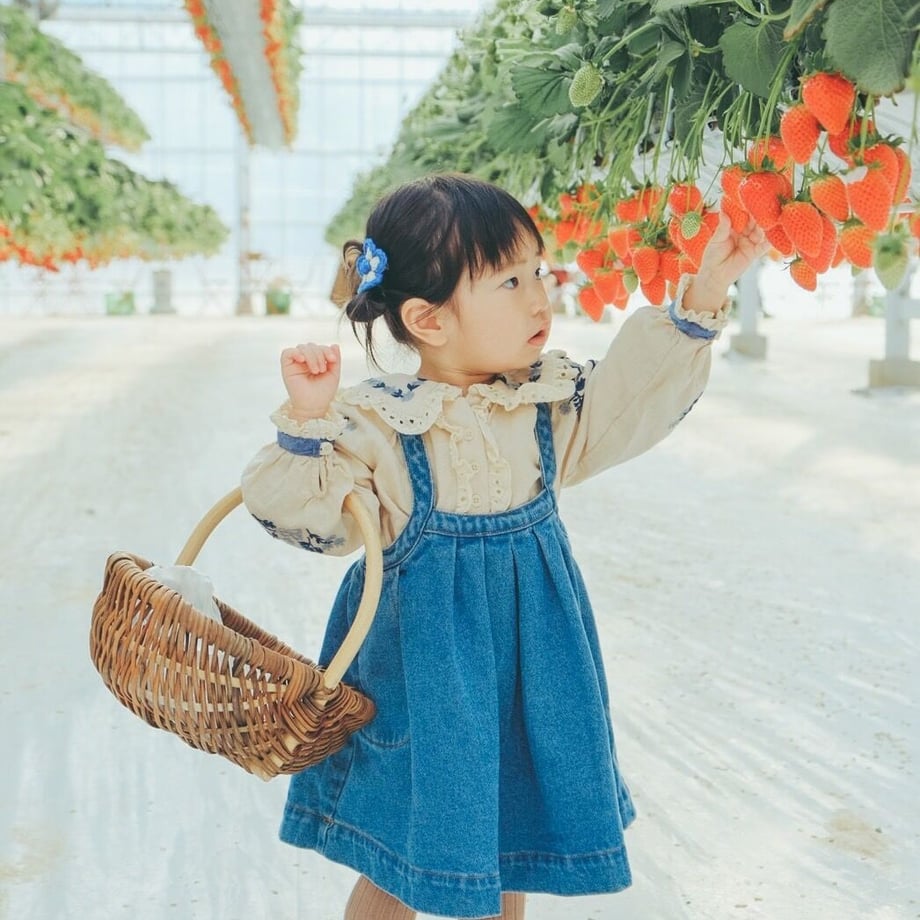 The Oversized Denim Pinafore /The Simple Folk