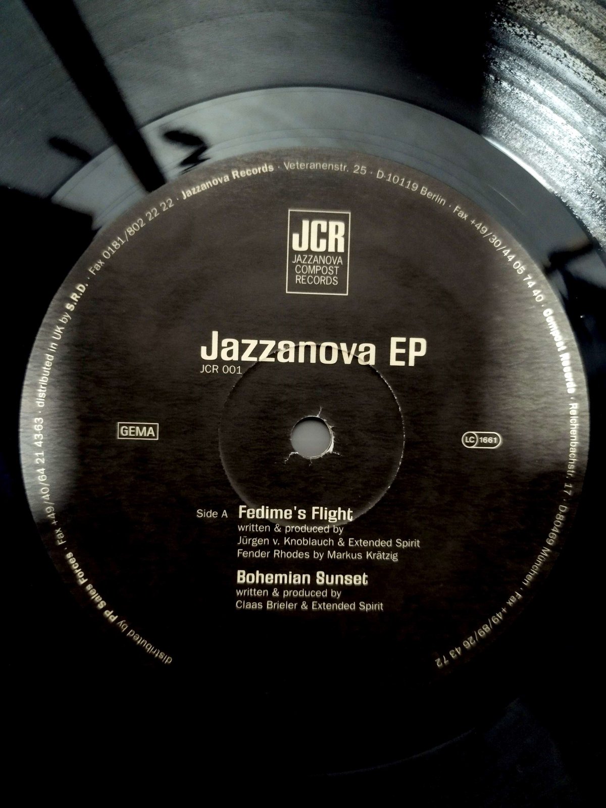 【12】 Jazzanova EP / Fedime's Flight | MeraMera...