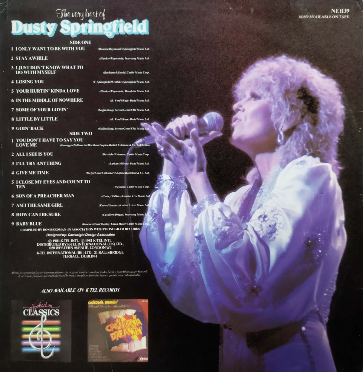 【LP】Dusty Springfield / The Very best Of Dusty...