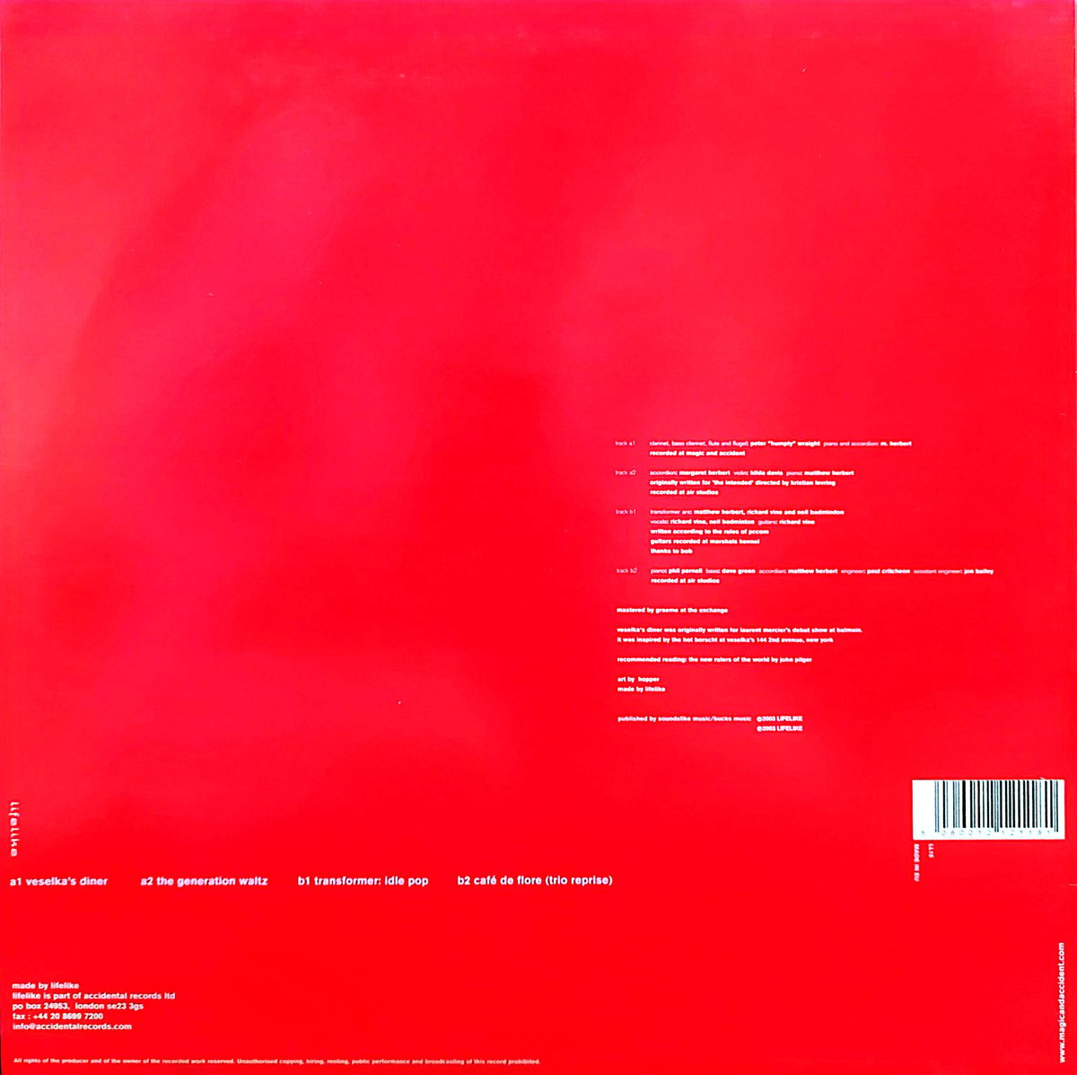 【12】 Doctor Rockit / Veselka's Diner (And In...