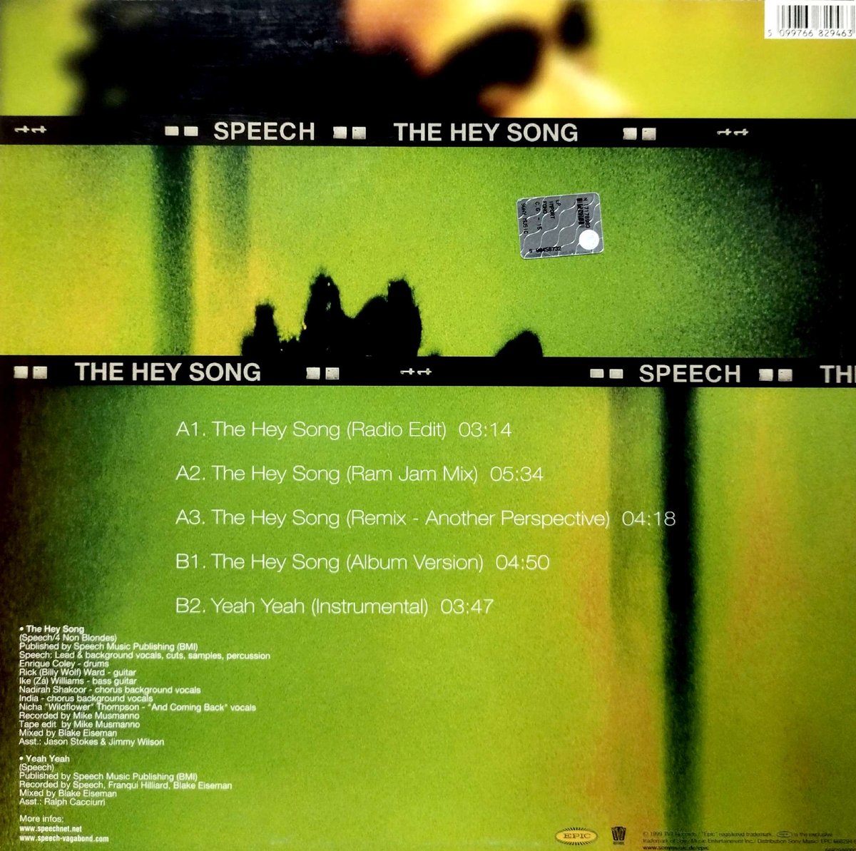 【12】Speech / The Hey Song | MeraMera Records
