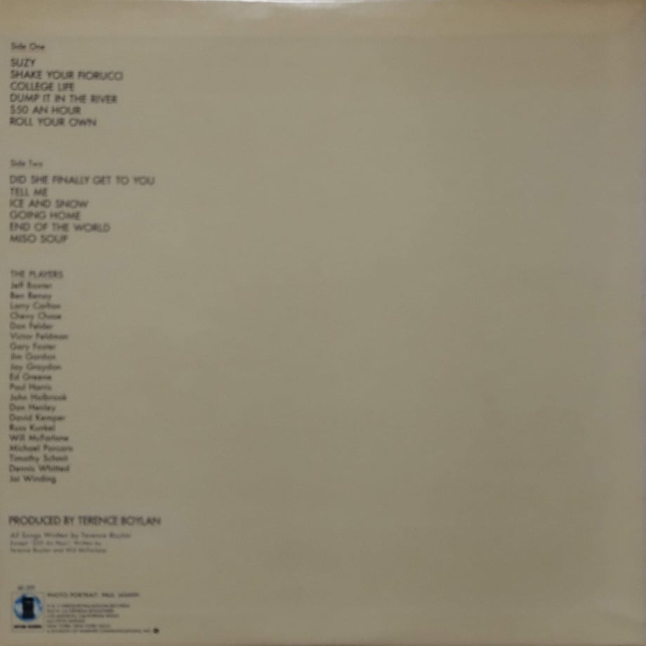 【LP】 Terence Boylan / Suzy | MeraMera Records