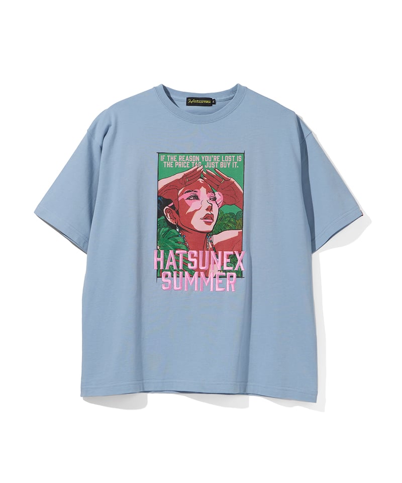 Hatsunex Summer Tシャツ(アシッドブルー) | HATSUNEX Hatsunex Summer Tシャツ(アシッドブルー) | HATSUNEX