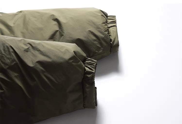 Oversized Hi-neck Army Jacket | PIEAL