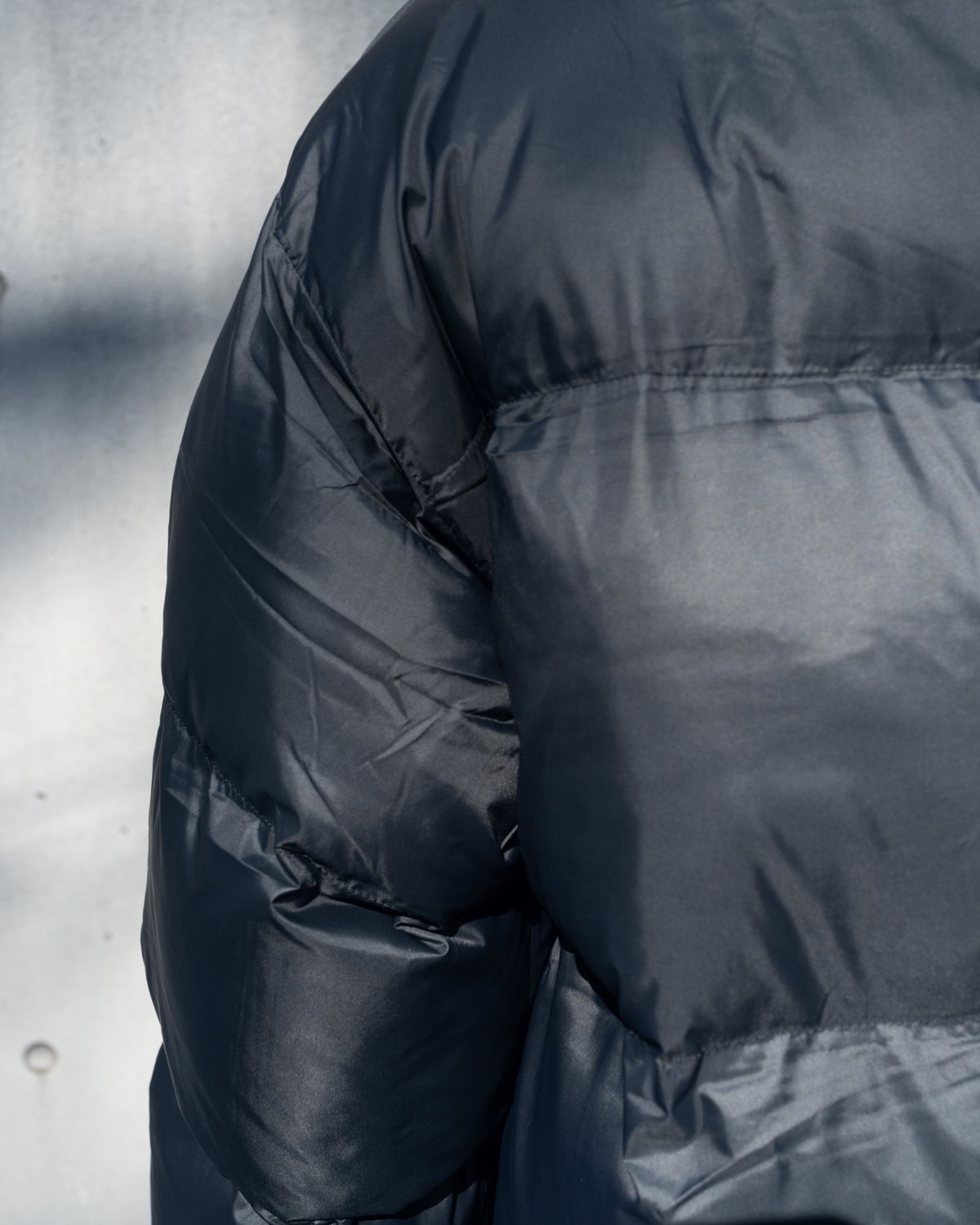 Oversized Solid Down Jacket | PIEAL