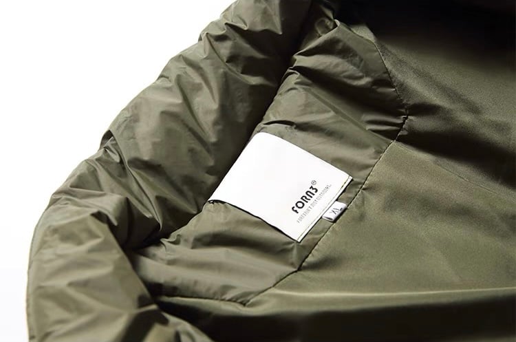 Oversized Hi-neck Army Jacket | PIEAL