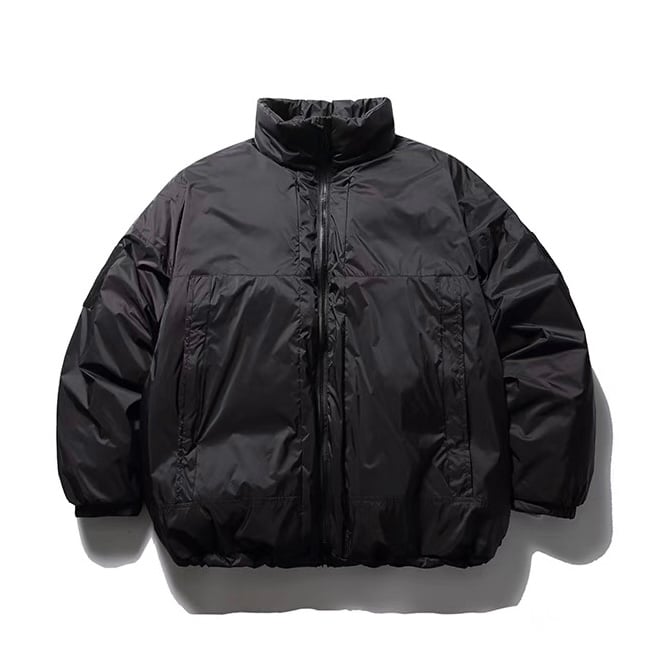 Oversized Hi-neck Army Jacket | PIEAL