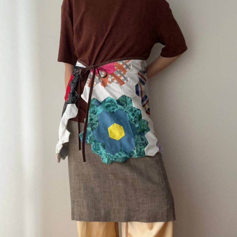 ヴィンテージキルトリメイクエプロン(B) | 58knit ヴィンテージキルトリメイクエプロン(B) | 58knit