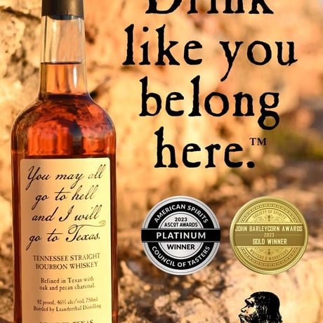 「You may」テネシー・バーボン・ウイスキー You may all go to hell...