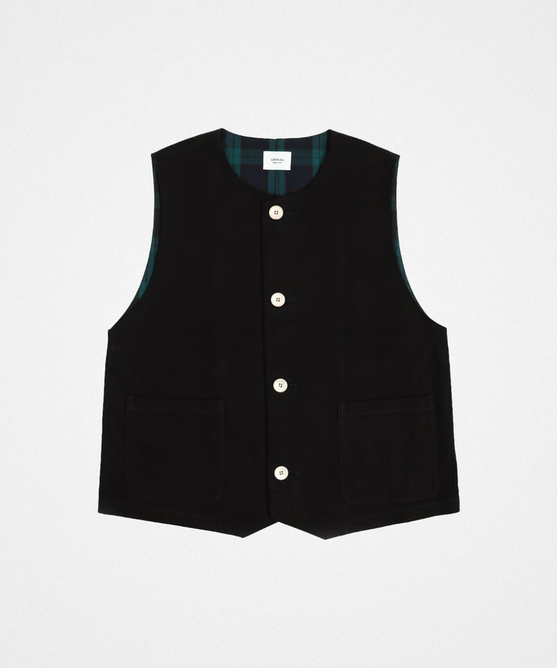 48 Peach brushed classic vest | UNFOLK 48 Peach brushed classic vest | UNFOLK