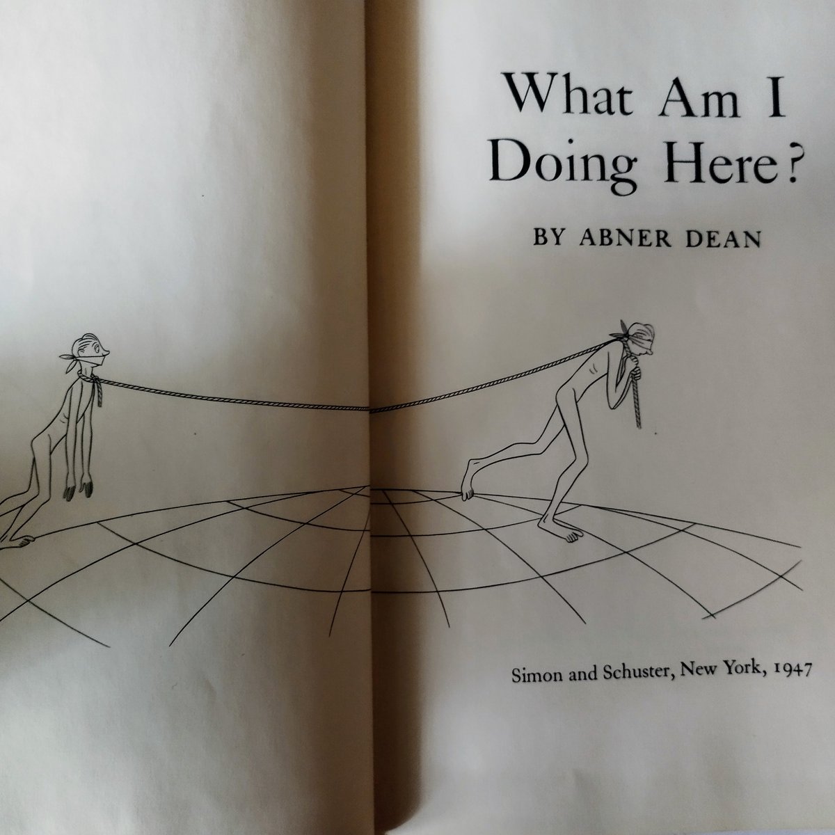 【What Am I Doing Here?】 ABNER DEAN 1947年米コミック当...