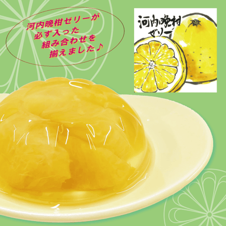 選べる！ゼリー4個セット（河内晩柑） | 【BEMAC公式通販】えひめ自然の恵みギフト