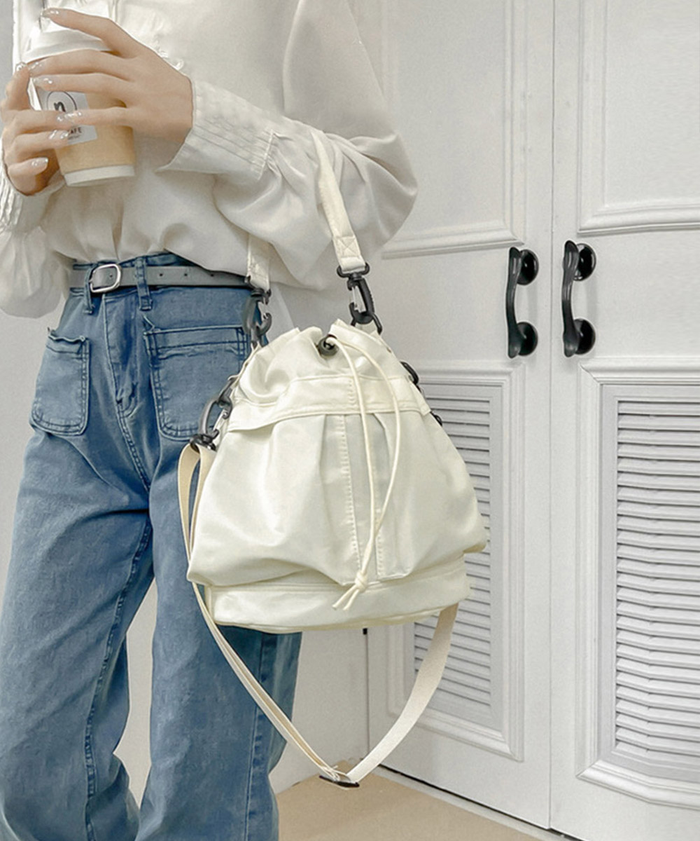 巾着デザインショルダーバッグ | Bagoodtimeshop 巾着デザインショルダーバッグ | Bagoodtimeshop