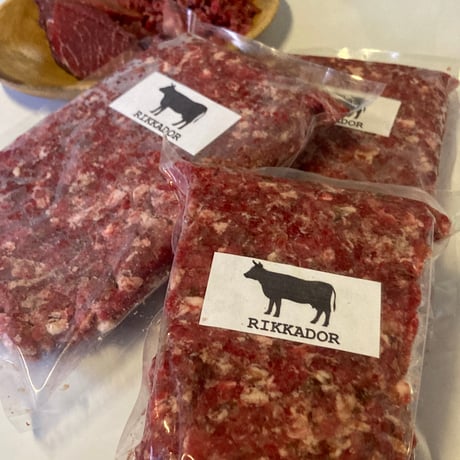 牛もも肉のミンチ500g | RIKKADOR
