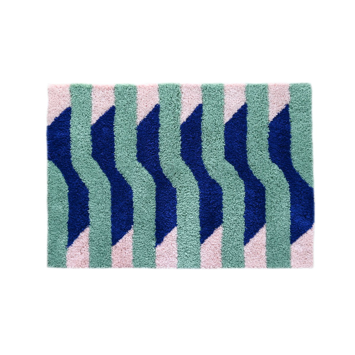 curve rug(blue) | MOYO STORE