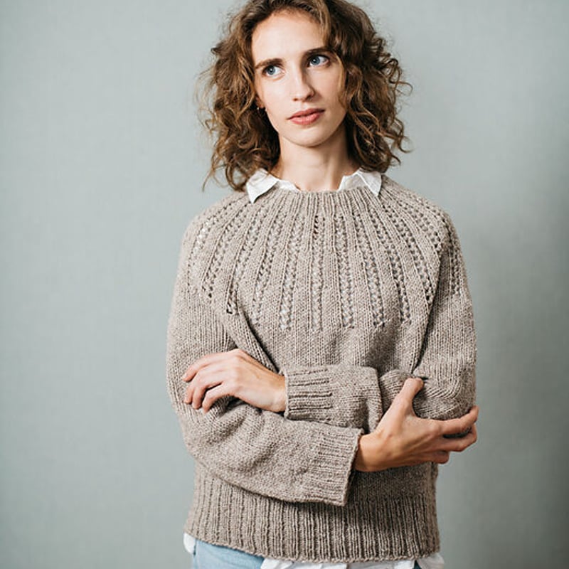 PDFパターン】Muscari Sweater(ムスカリセーター)by Midori Hir PDFパターン】Muscari Sweater(ムスカリセーター)by Midori Hir