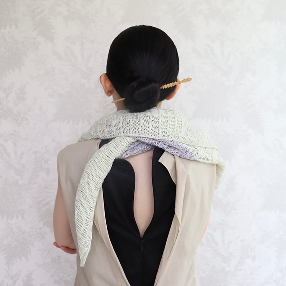 【PDFパターン】日本語版／suimon shawl 水紋ショール by eri shimiz...