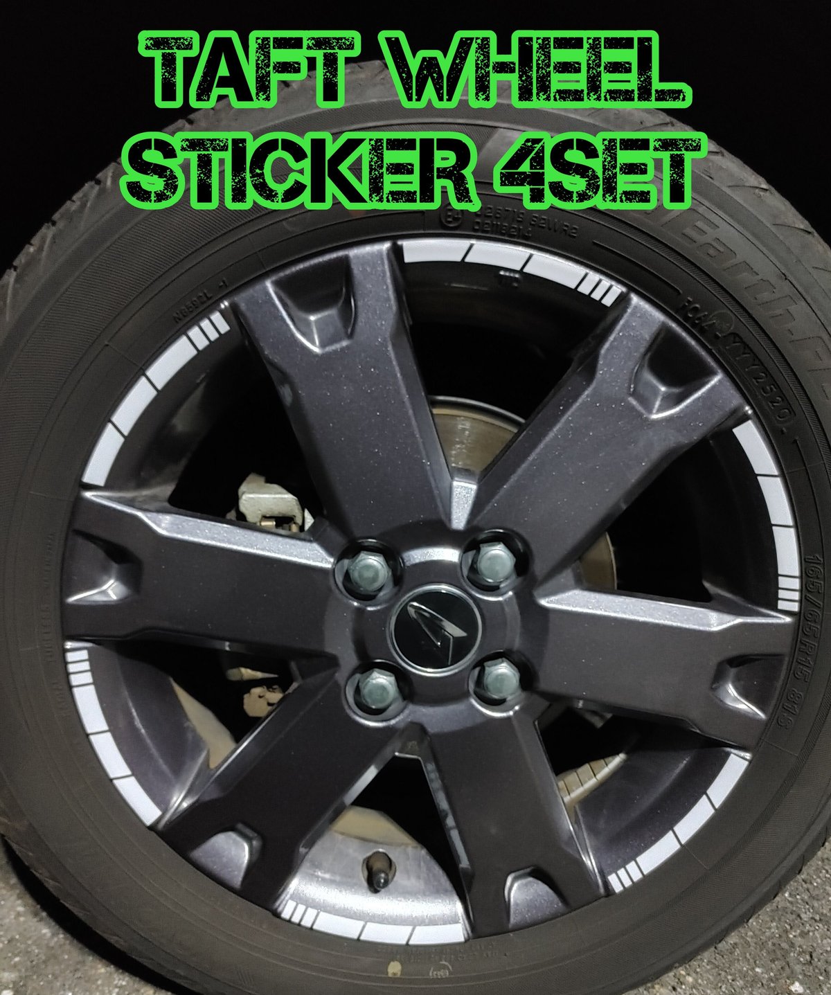 TAFT タフト ホイール カッティング ステッカー デカール | STKGANGMADE