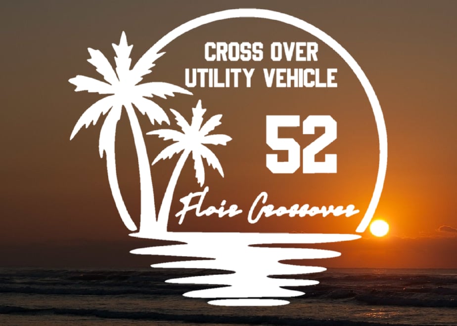 FLAIR CROSSOVER フレアクロスオーバー カッティング ステッカー デカール