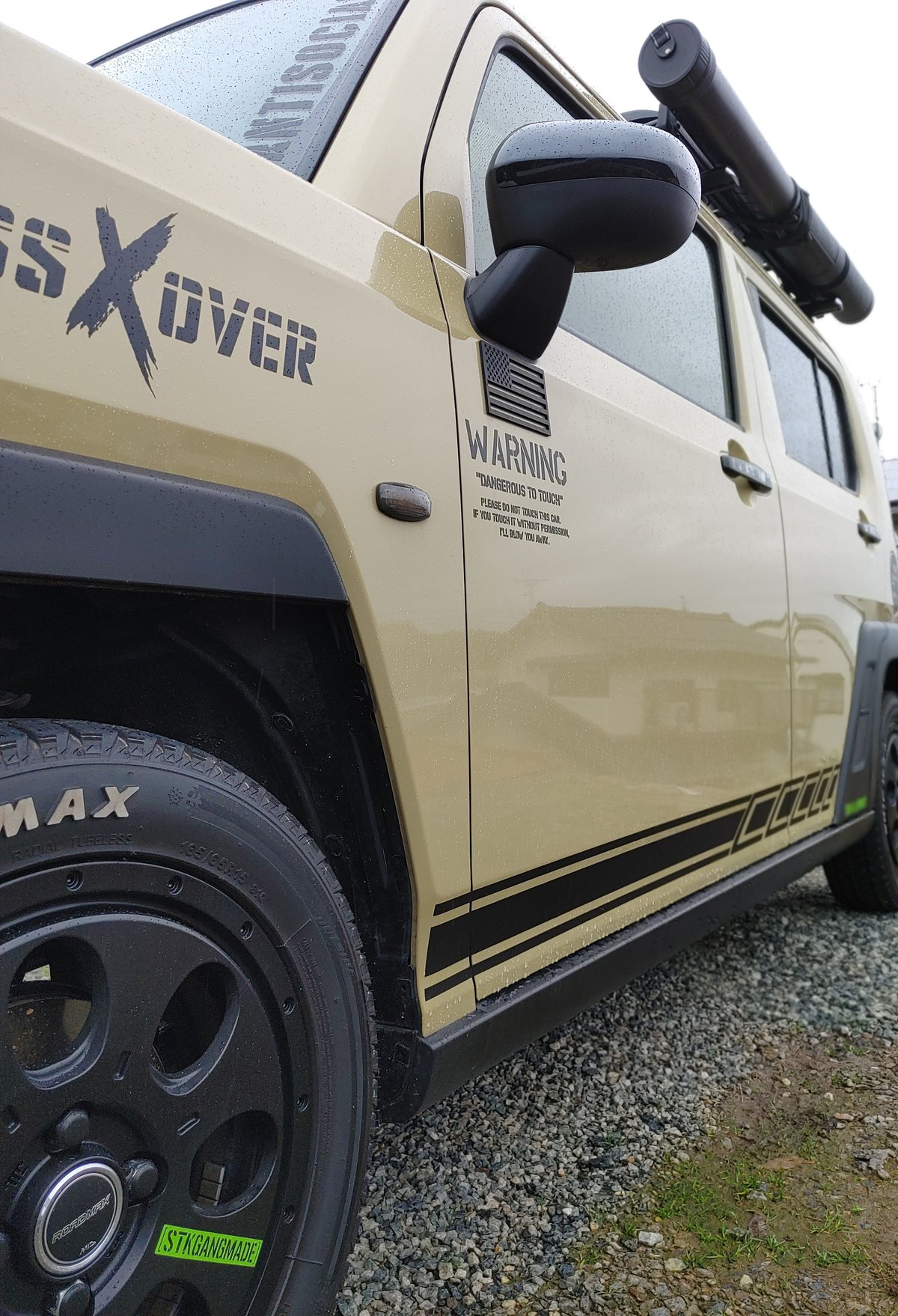 TAFT タフト カッティング ステッカー サイド デカール | STKGANGMADE